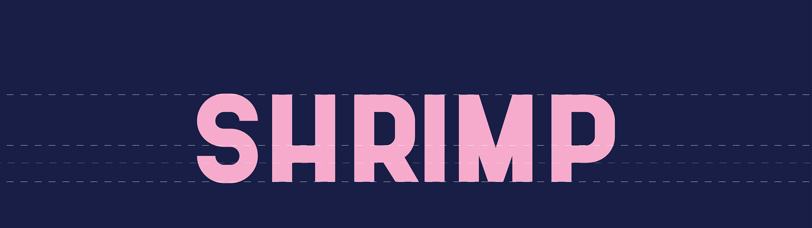 Typographie gratuite : Shrimp d’Anton Darri Pálmarsson – Marine Chapoutot
